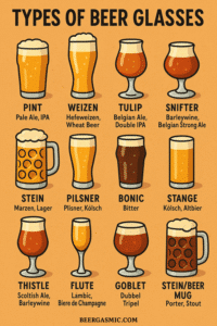 The 12 Types Of Beer Glasses Every Drinker Should Know - Beergasmic
